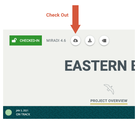 Check Out a Project for Editing in Desktop – Miradi Help Center