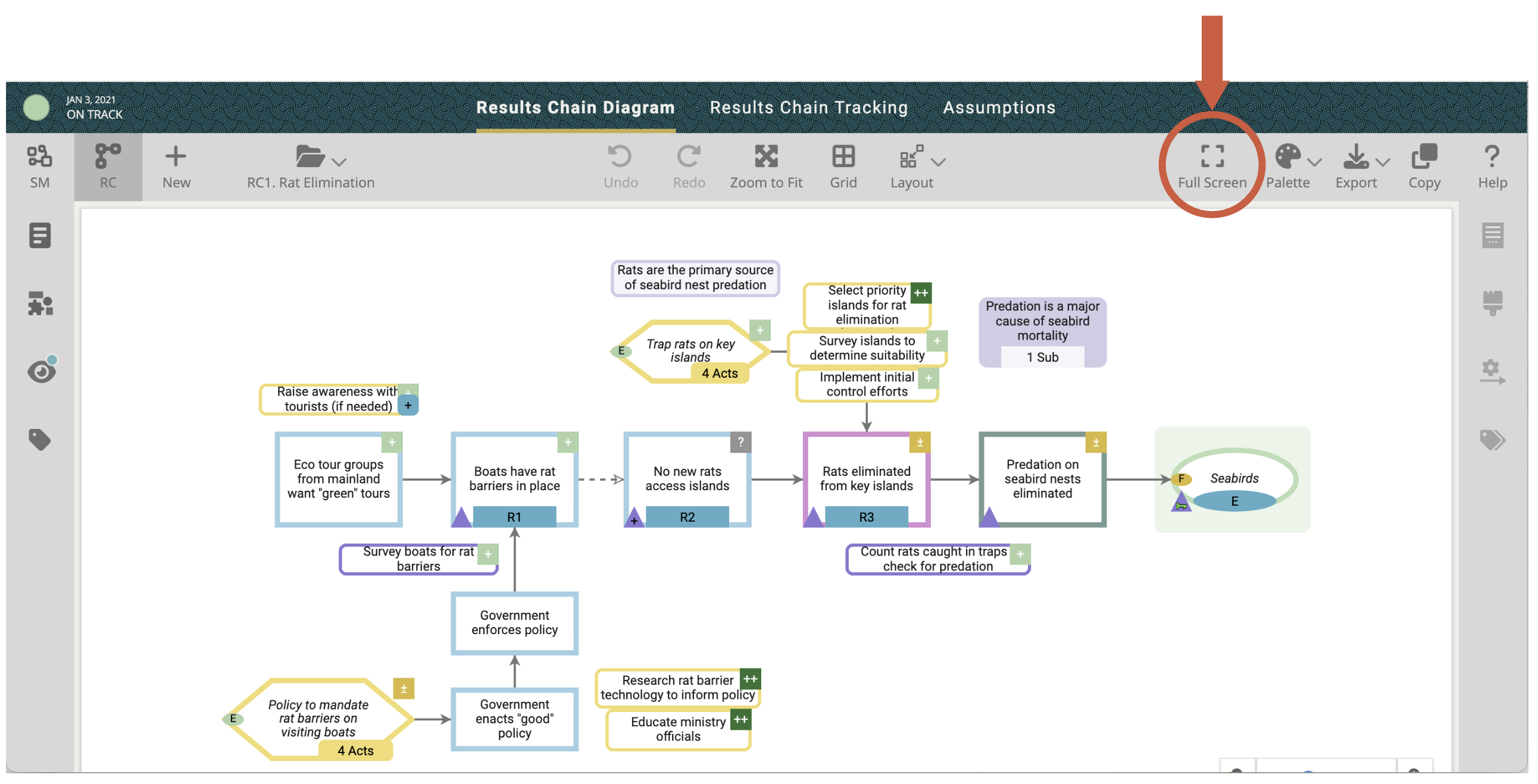 Export Images for Reports, Posters & Presentations – Miradi Help Center