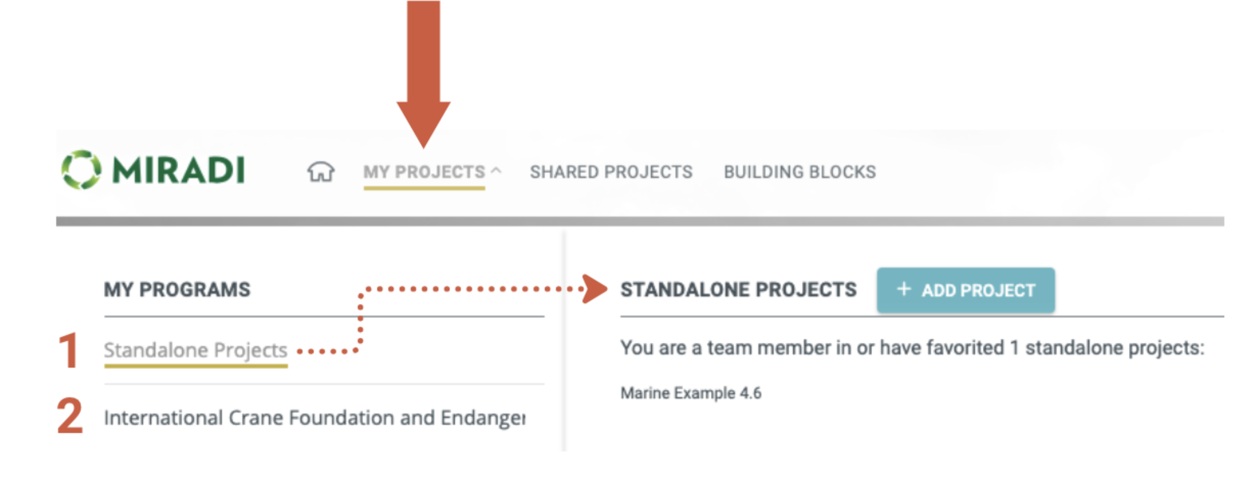 Create a New Miradi Project – Miradi Help Center