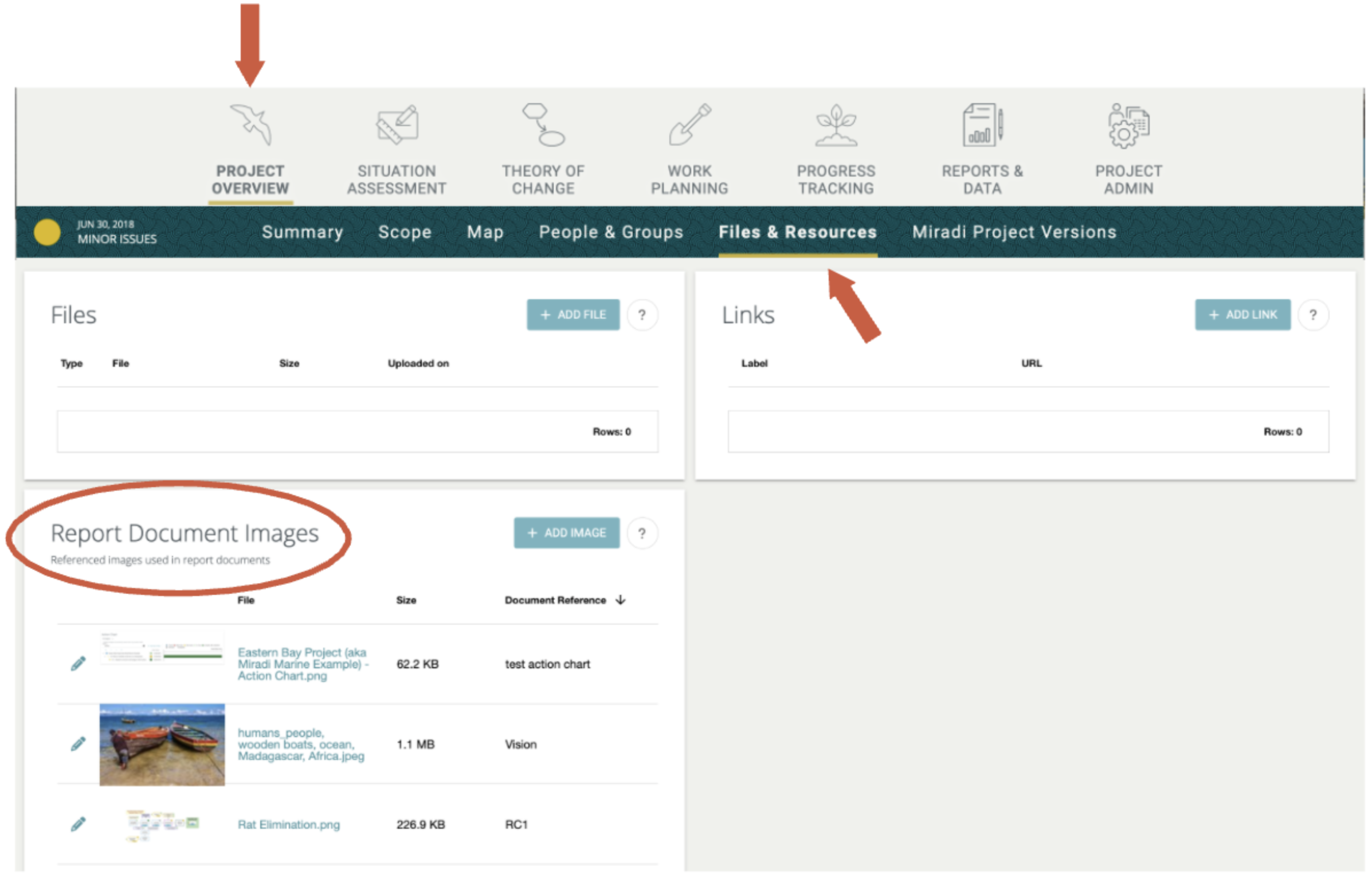 Export Images for Reports, Posters & Presentations – Miradi Help Center